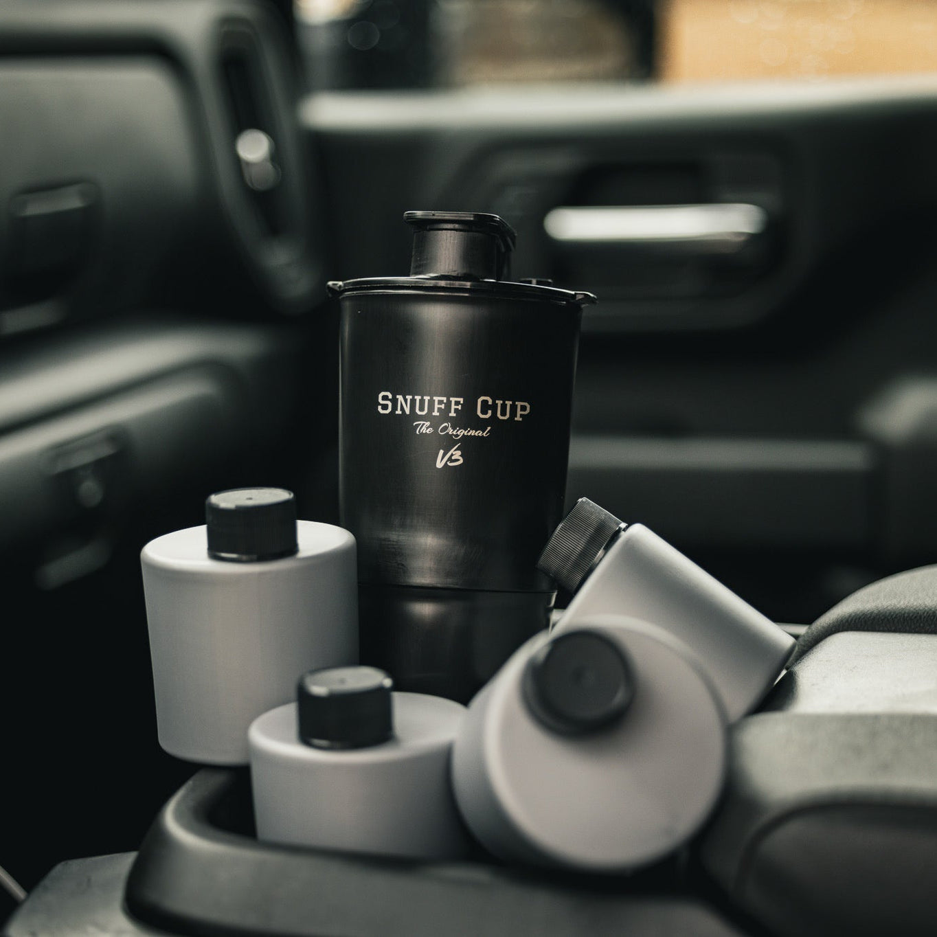 Snuff Cup, the Original Spit Cup. Spittoon With Can Storage.