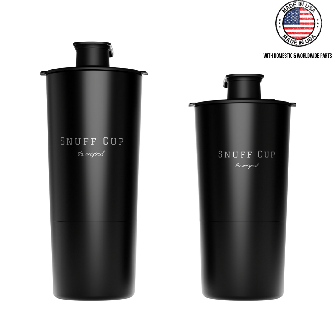 Snuff Cup, the Original Spit Cup. Spittoon With Can Storage.