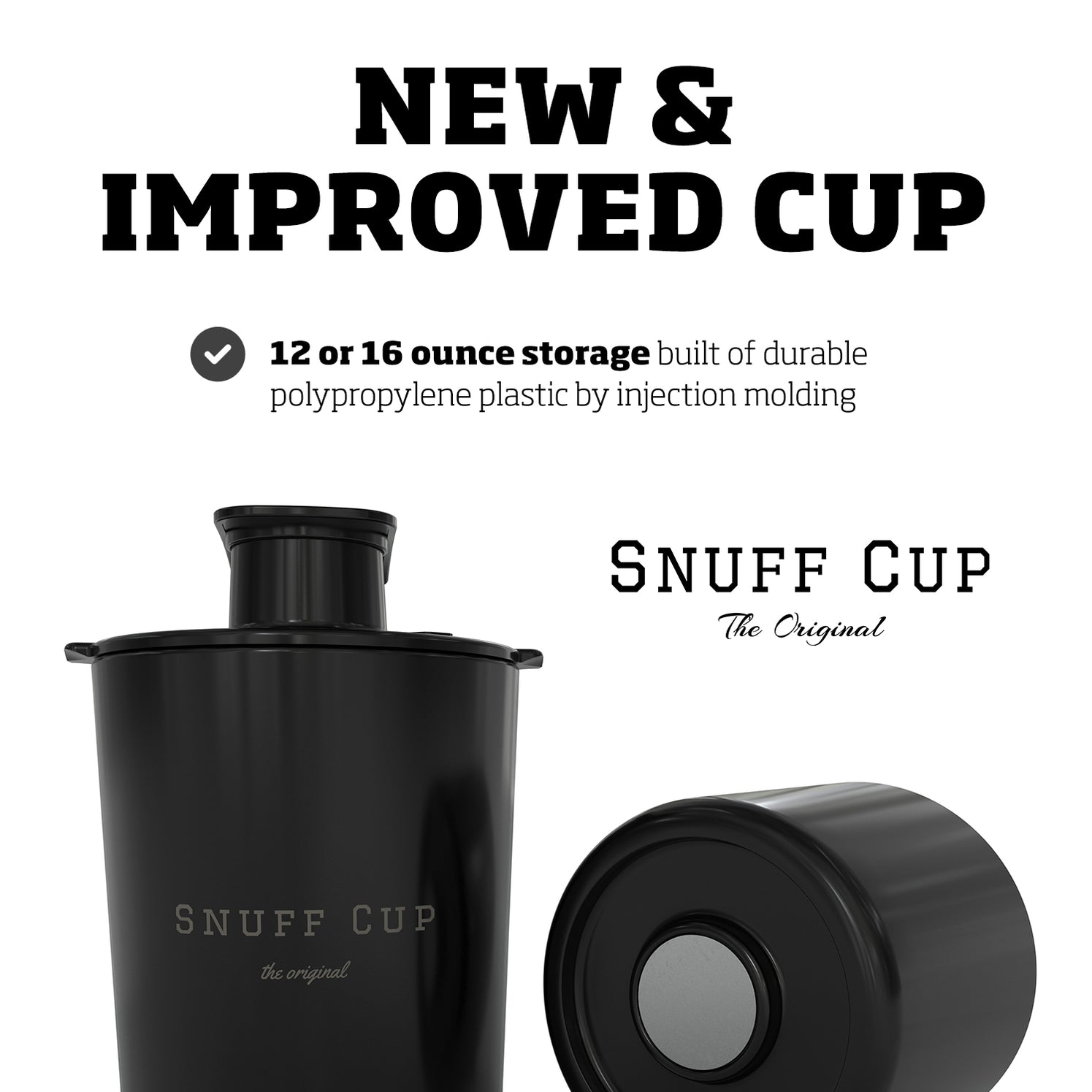Snuff Cup, the Original Spit Cup. Spittoon With Can Storage.